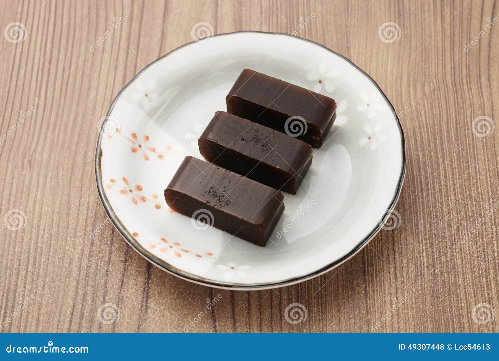 Red bean jelly stock photo. Image of green, piece, drink - 49307448