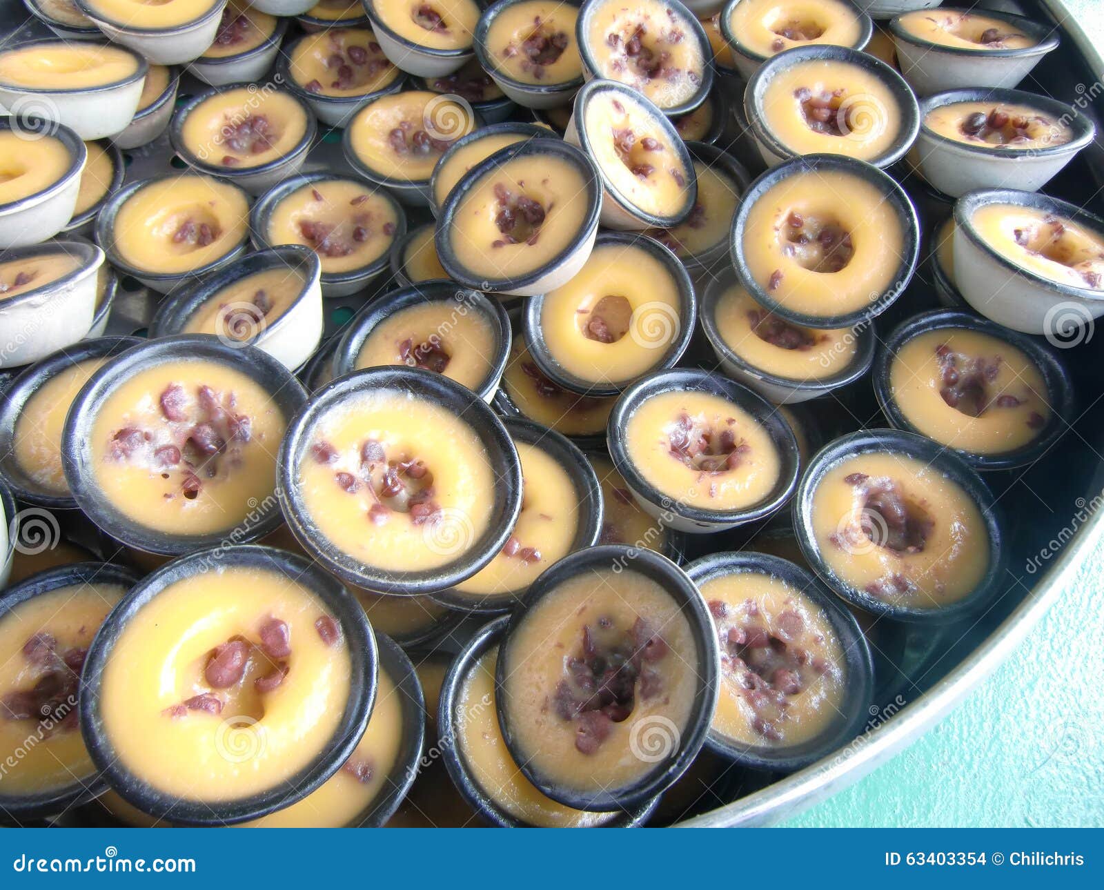 Kong Snack Red Bean Pudding Stock Photos - Free & Royalty-Free Stock ...