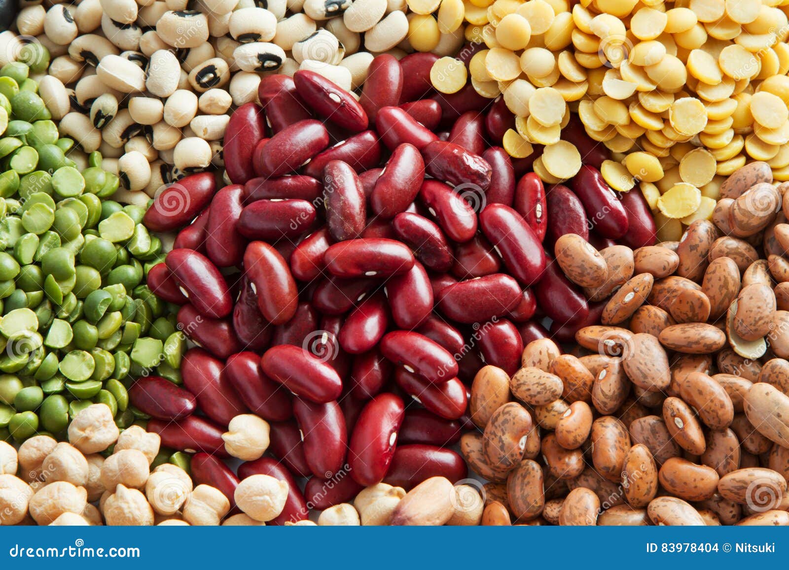 Red Bean with Various Legumes Stock Photo - Image of seed, produce ...