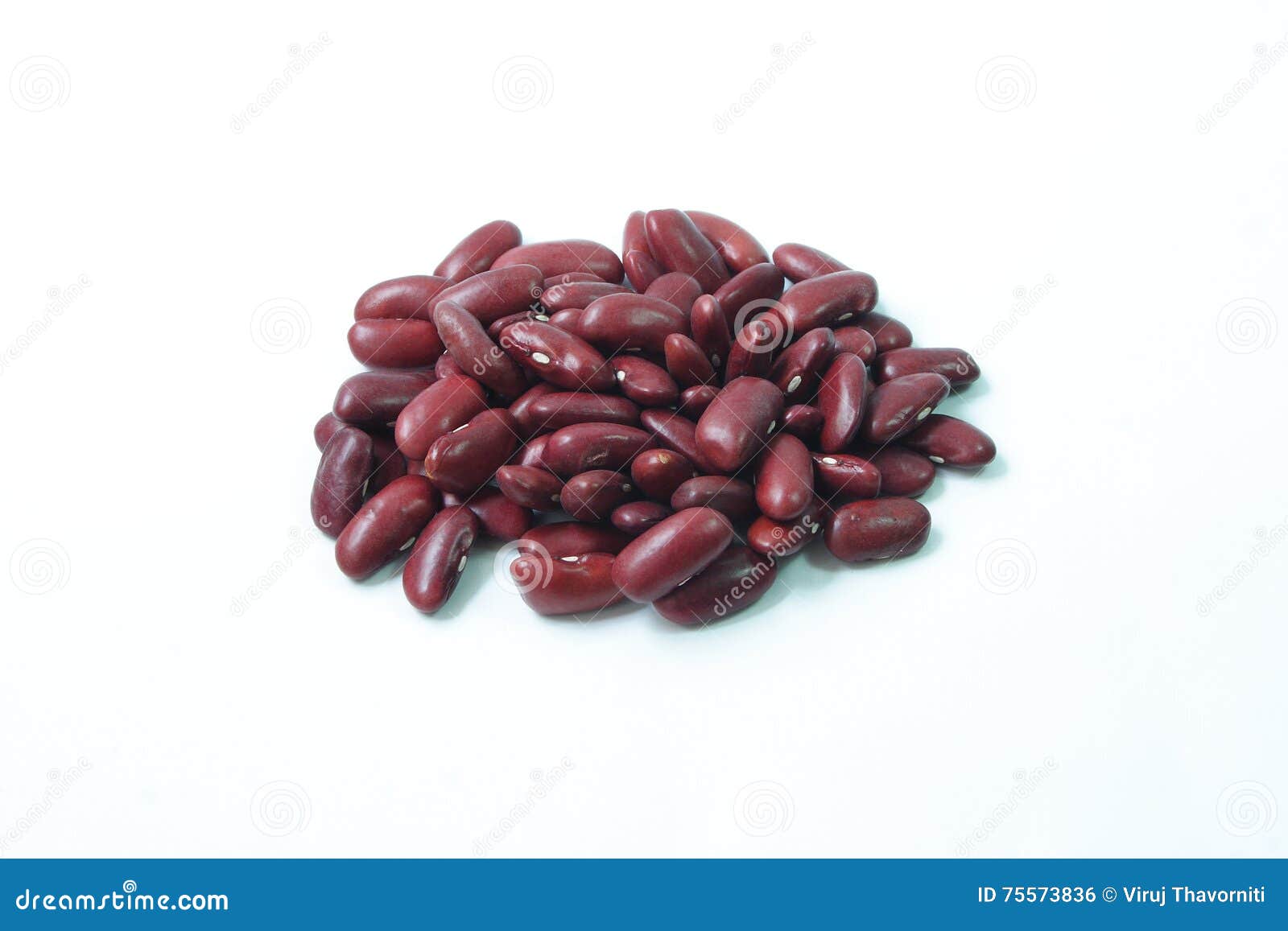 Red Bean On White Background Stock Photography | CartoonDealer.com ...