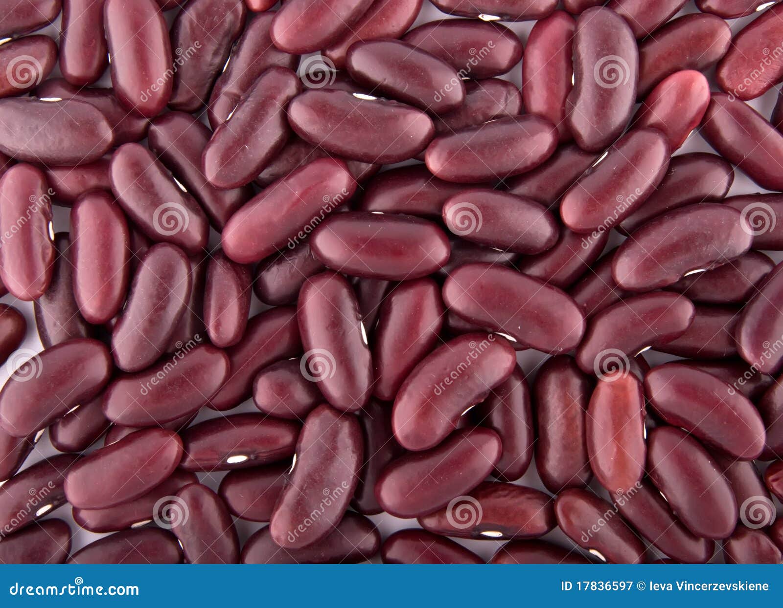 Red beans stock image. Image of vegetarian, white, isolated - 17836597