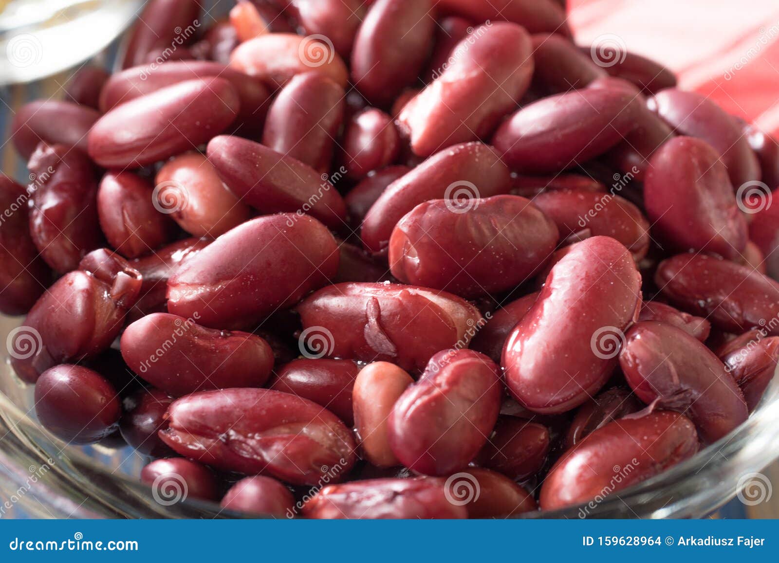 Red beans boiled stock photo. Image of tasty, kernel - 159628964