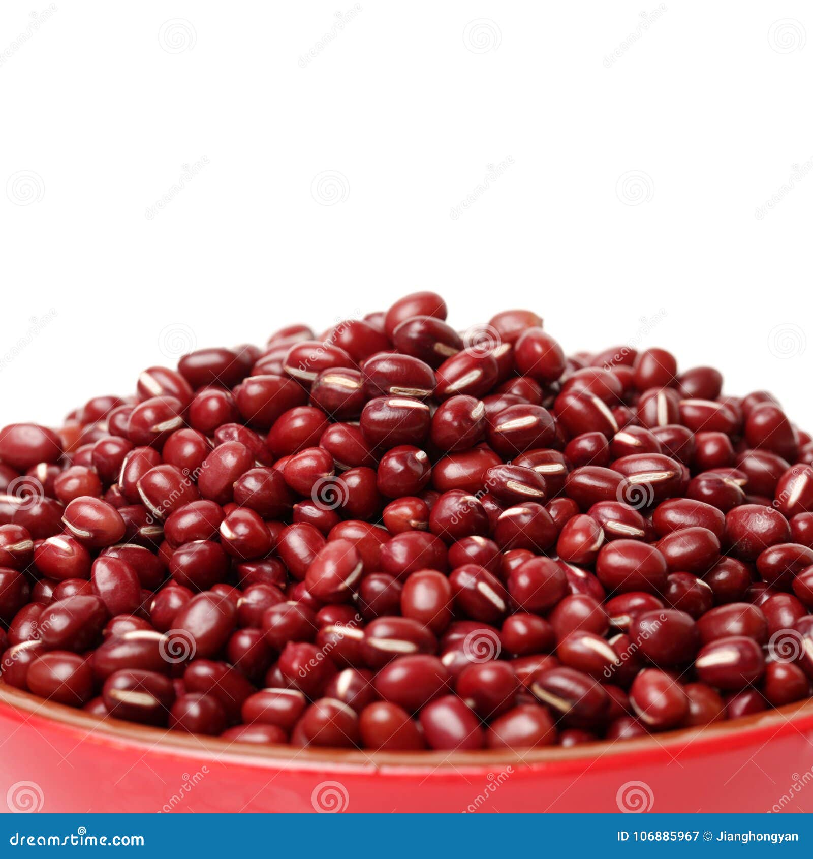 Red beans in the sack stock image. Image of grain, sack - 106885967