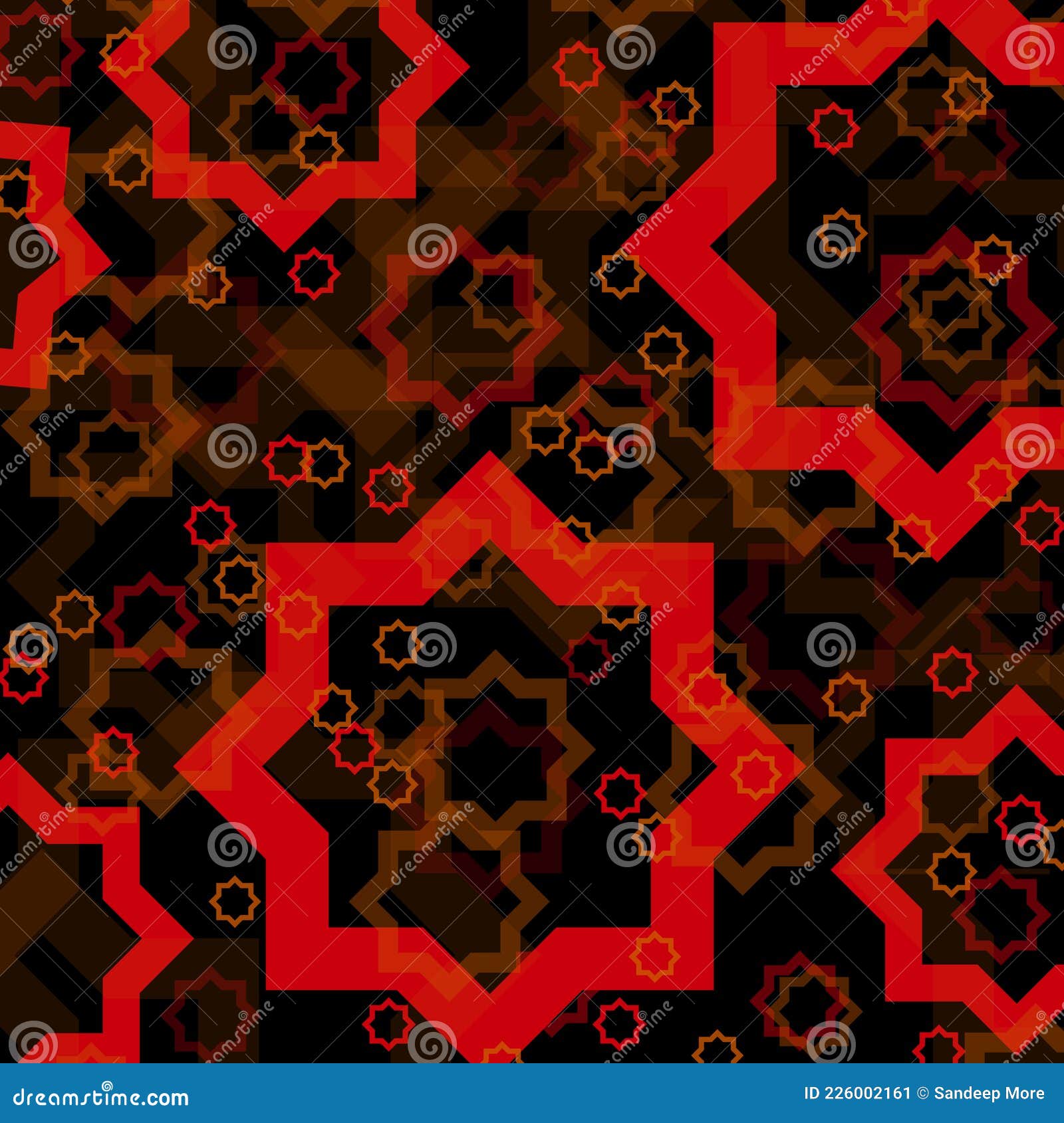 Red Beautiful Color Star Background in New Modern Style Stock ...