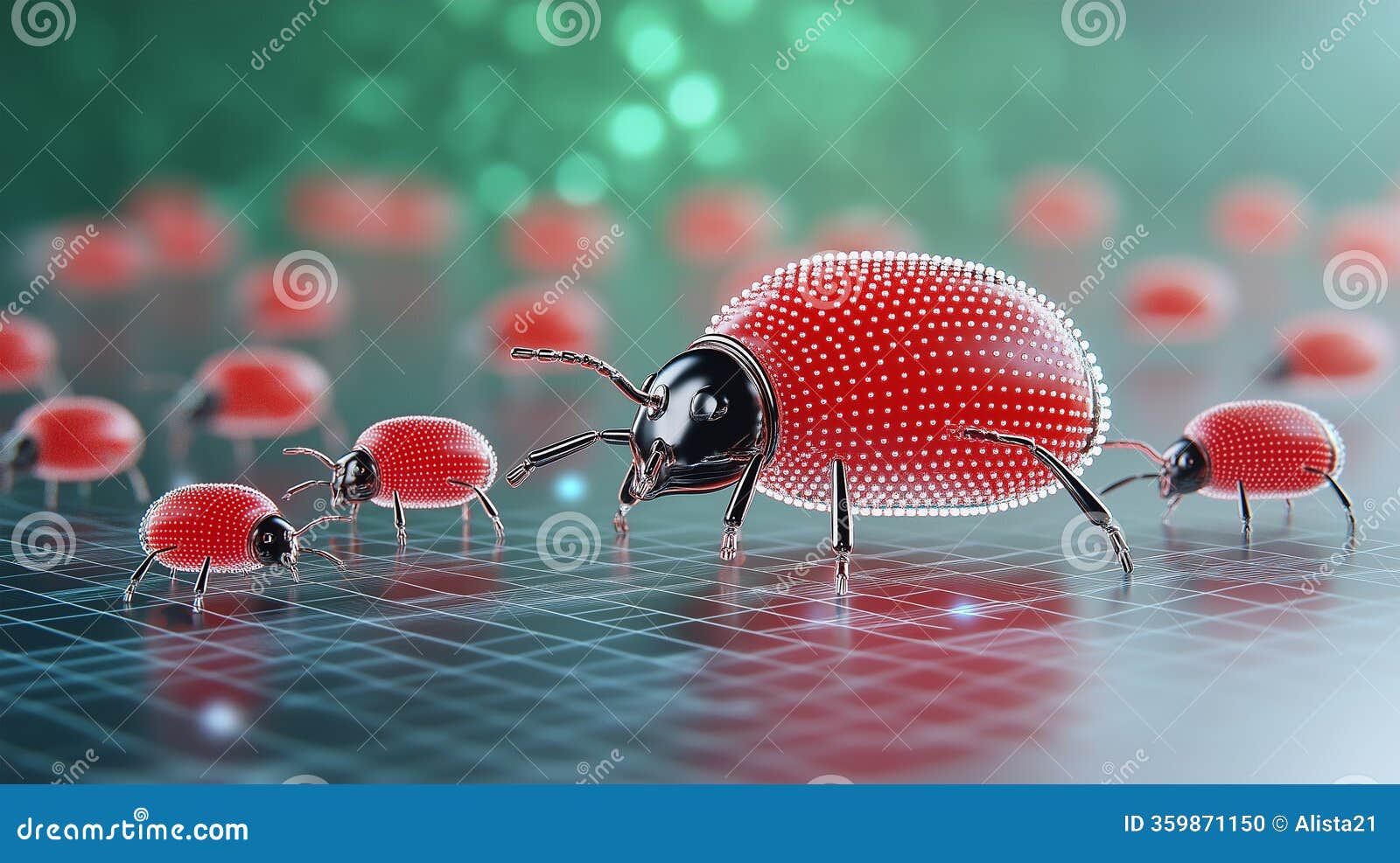 Bugs In Space Royalty-Free Stock Photography | CartoonDealer.com #42281