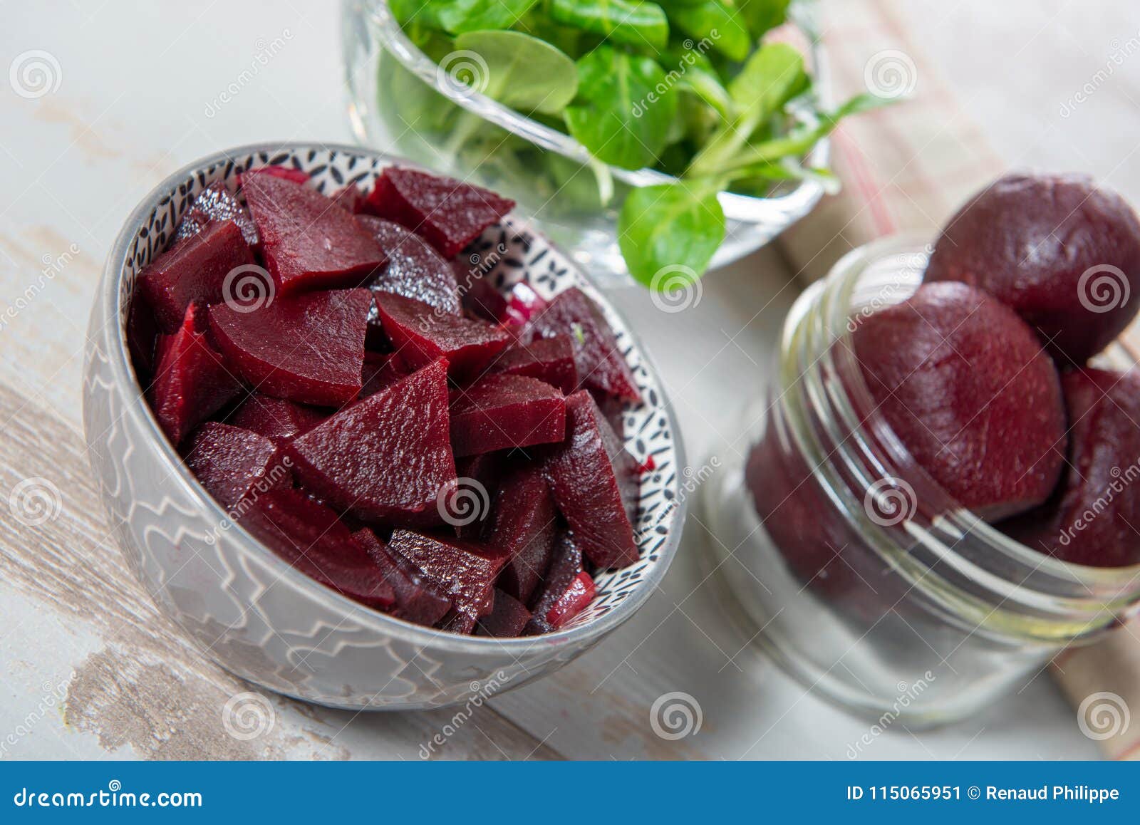 A Red Beetroot Cutting into Pieces in a Bowl Stock Image - Image of ...