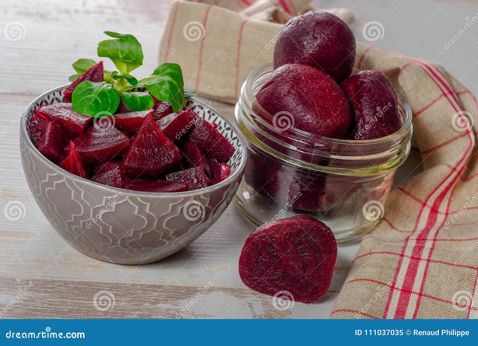 Red Beetroot Cutting into Pieces in a Bowl Stock Image - Image of ...
