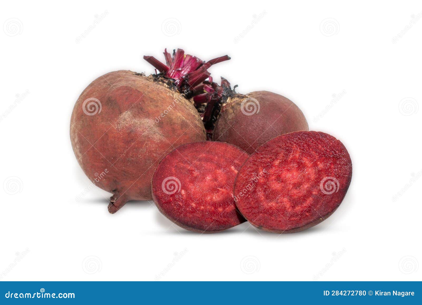 Red Beets or Beetroots on White Background Stock Photo - Image of green ...
