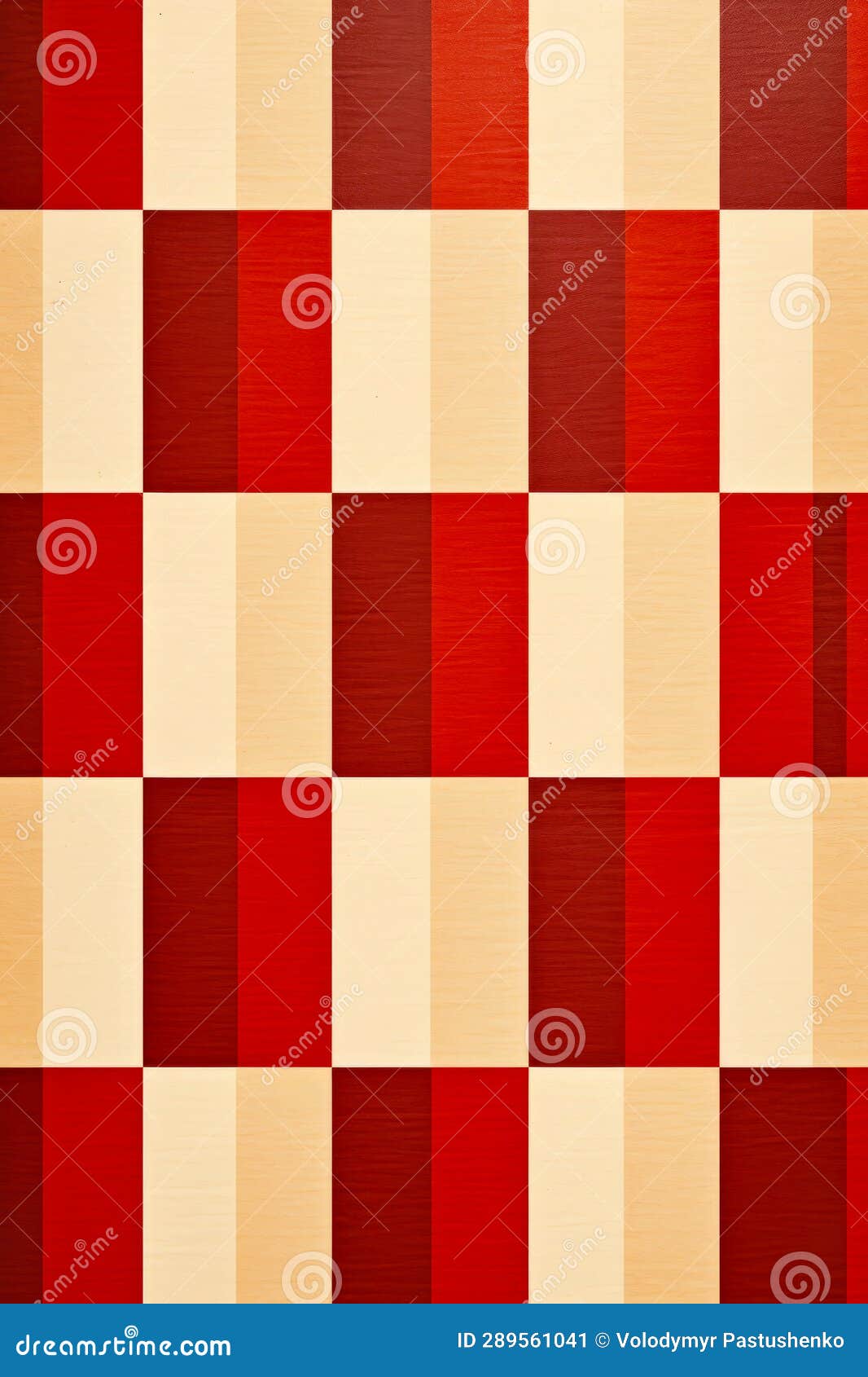 Red and Beige Checkered Pattern with White Background. Generative AI ...