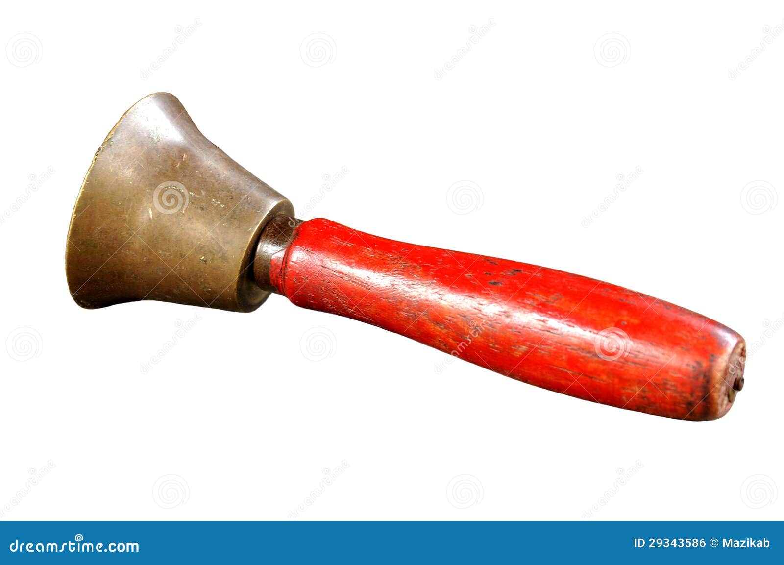 Red bell stock photo. Image of copper, retro, little - 29343586