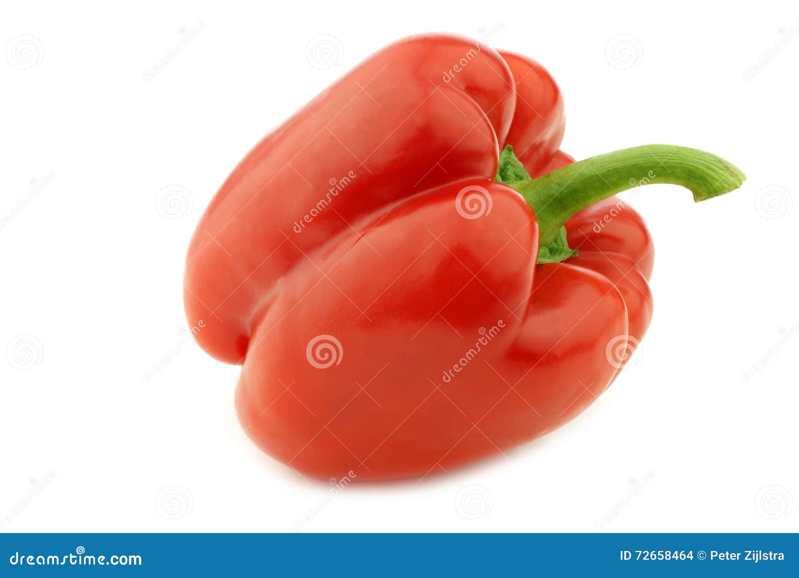 Red bell pepper (capsicum) stock photo. Image of food - 72658464