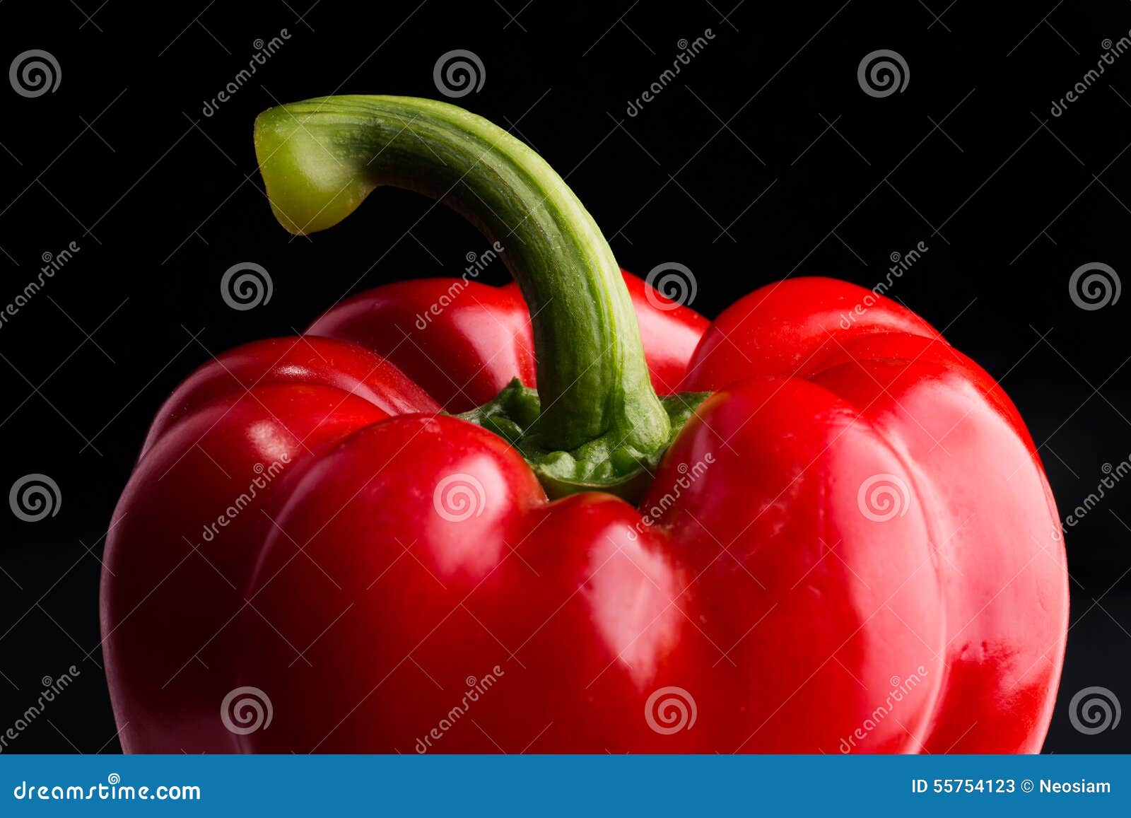 Red bell pepper stock image. Image of nature, plant, agriculture - 55754123