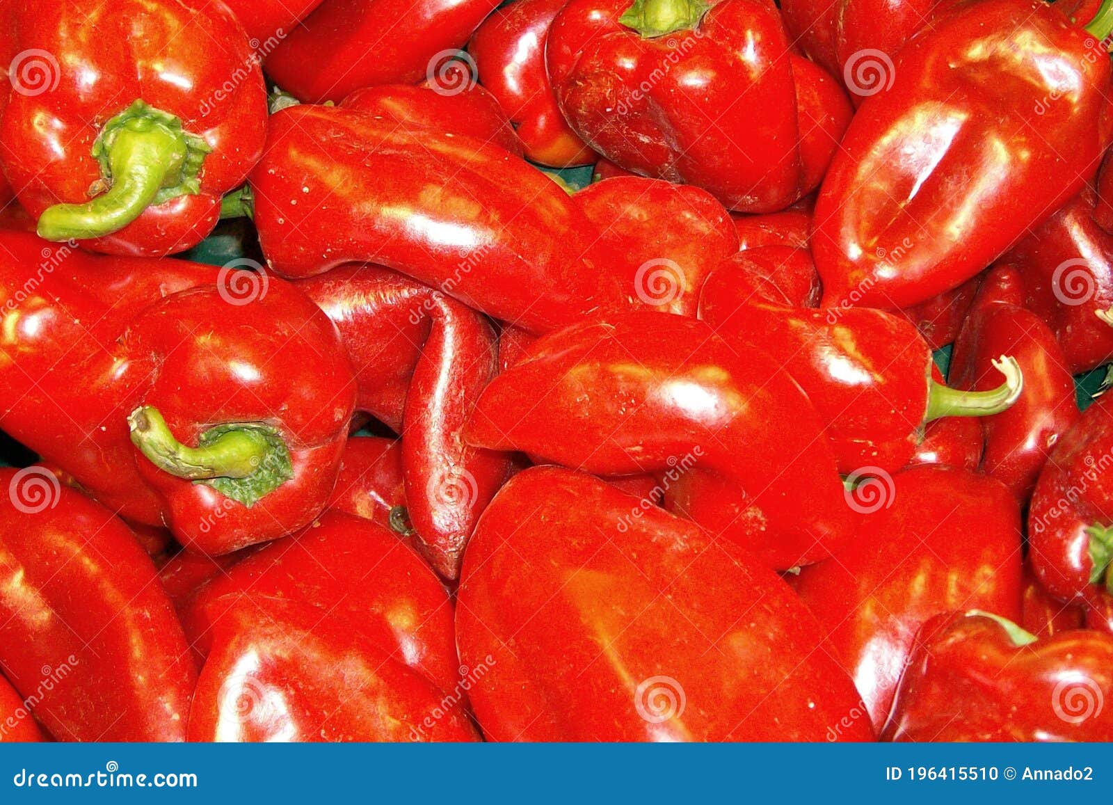 Red Bell Pepper Paprika, Texture for Background Stock Photo - Image of ...