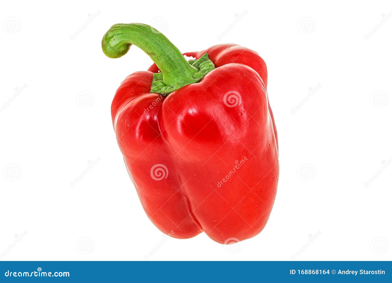 Red Bell Pepper - Ripe and Fresh Stock Photo - Image of organic, bright ...
