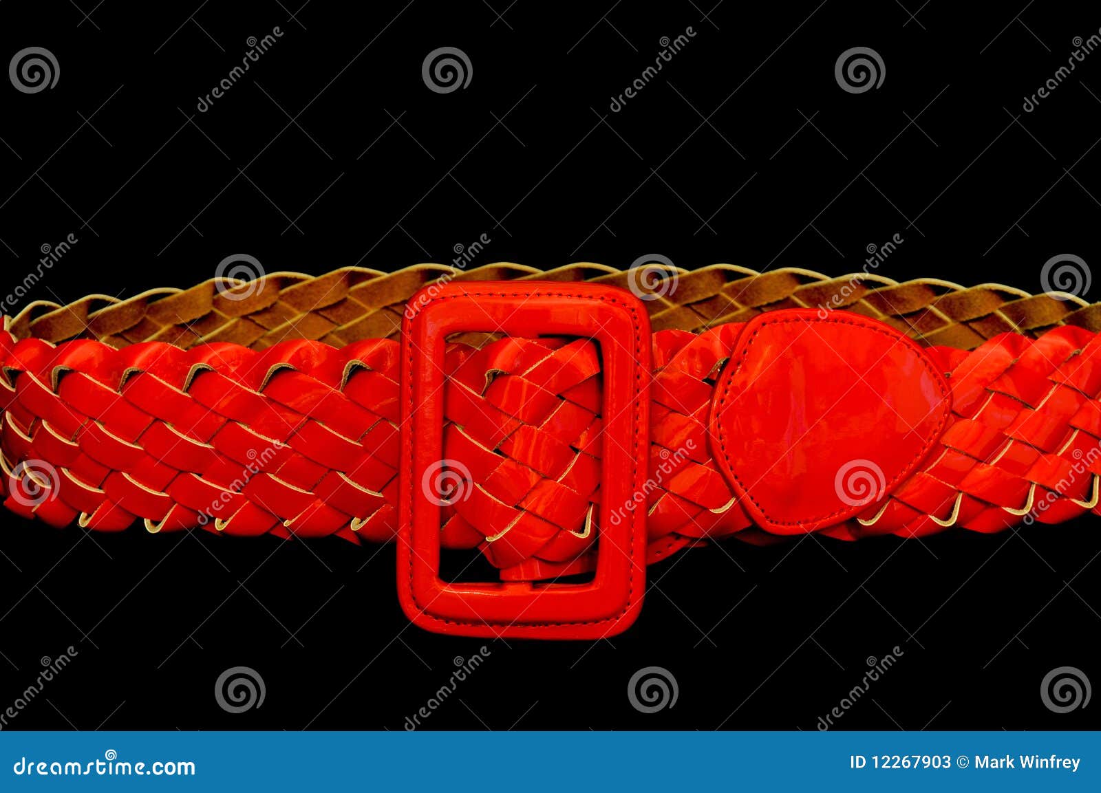 Red Belt stock image. Image of design, wear, trend, fashionable - 12267903