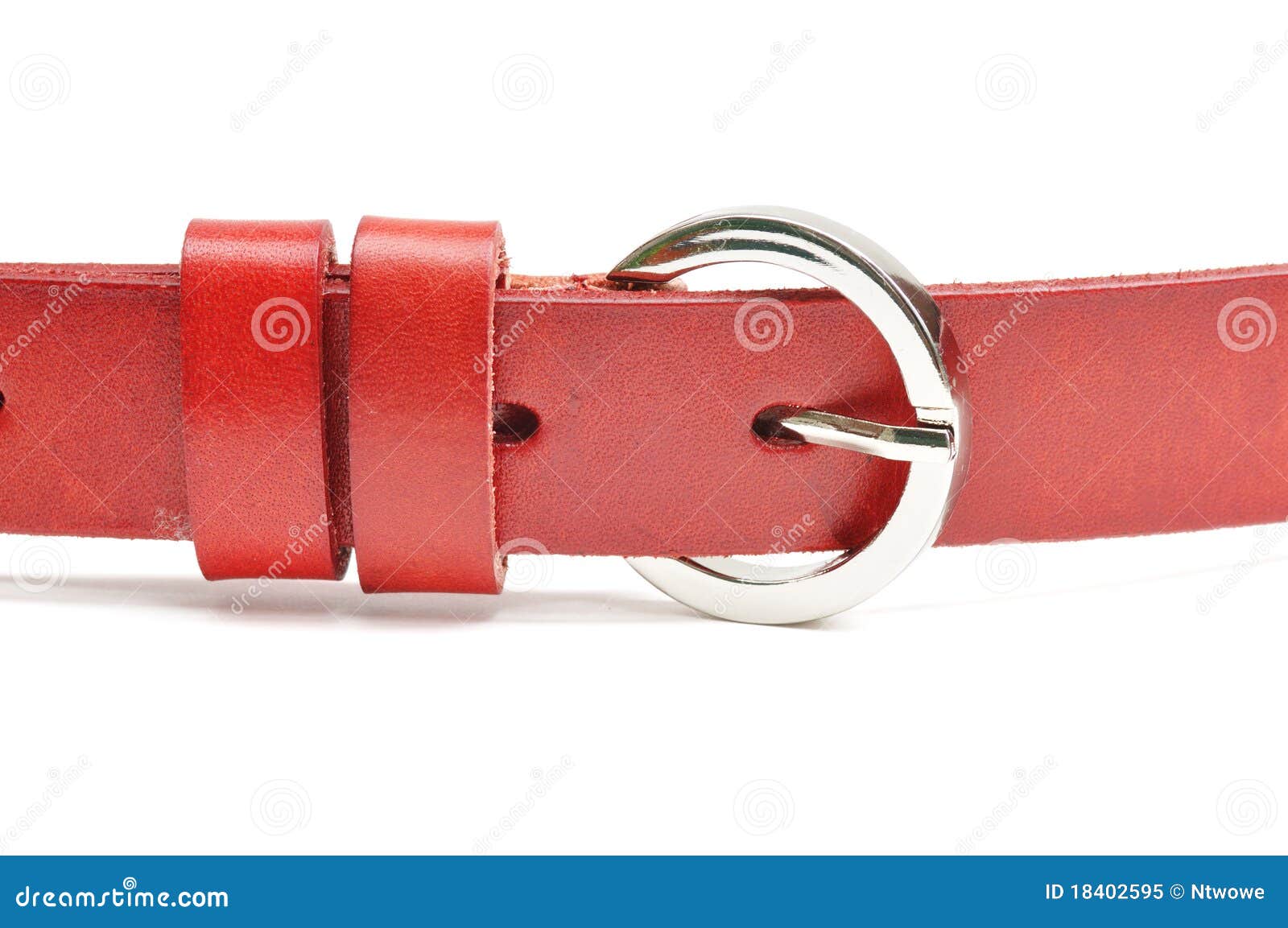 Red Belt stock image. Image of metal, accessories, iron - 18402595
