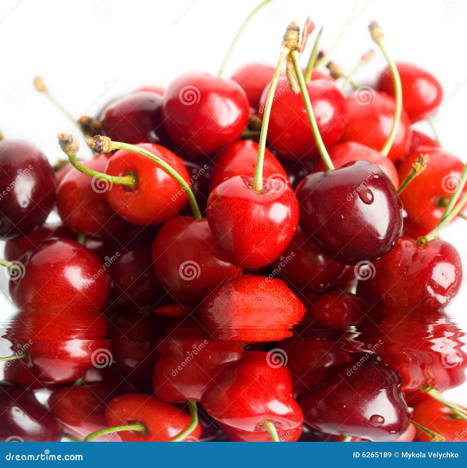 Red berries stock image. Image of color, dessert, macro - 6265189