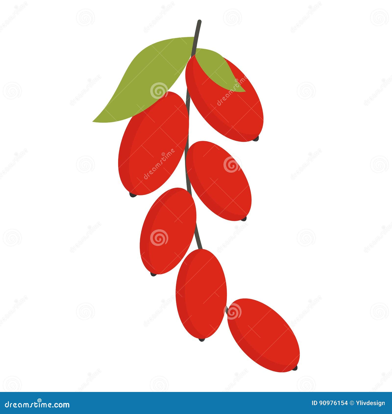 Cornel Icon Of 3 Types Color, Black And White, Outline. Isolated Vector ...