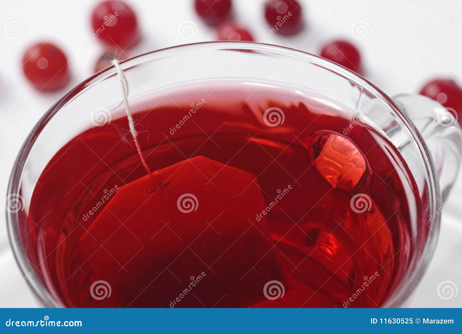 Red berry tea stock image. Image of fruit, glass, natural - 11630525