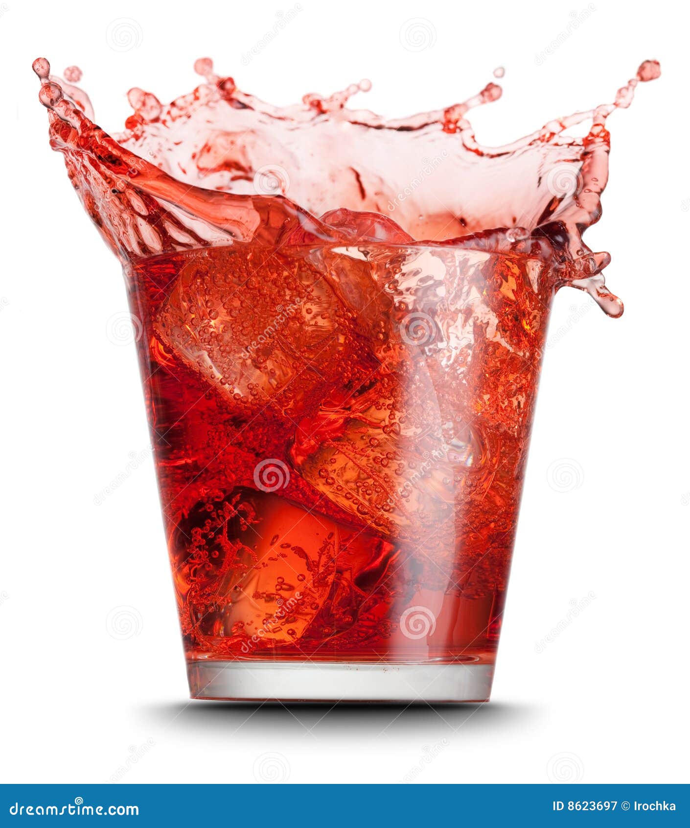 Red beverage stock image. Image of frozen, speed, movement - 8623697