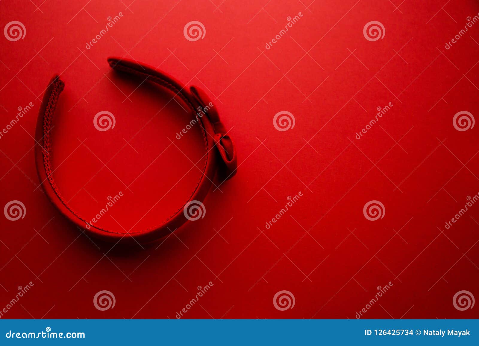 Red Bezel on Red Background with Copy Space Stock Photo - Image of ...