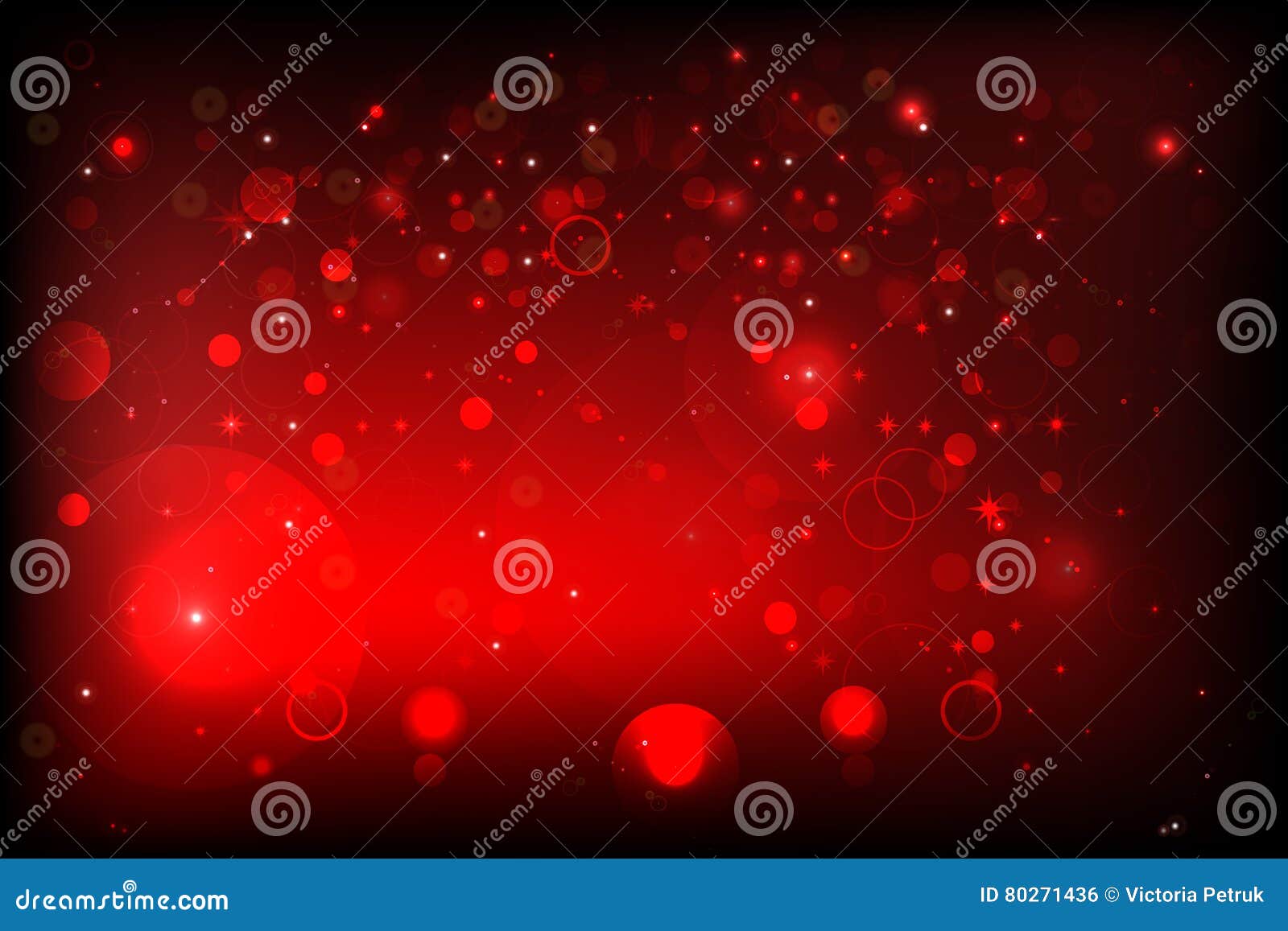 Red BG with bokeh stock illustration. Illustration of beauty - 80271436