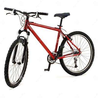 Red bicycle stock photo. Image of chain, bicycle, race - 20324844