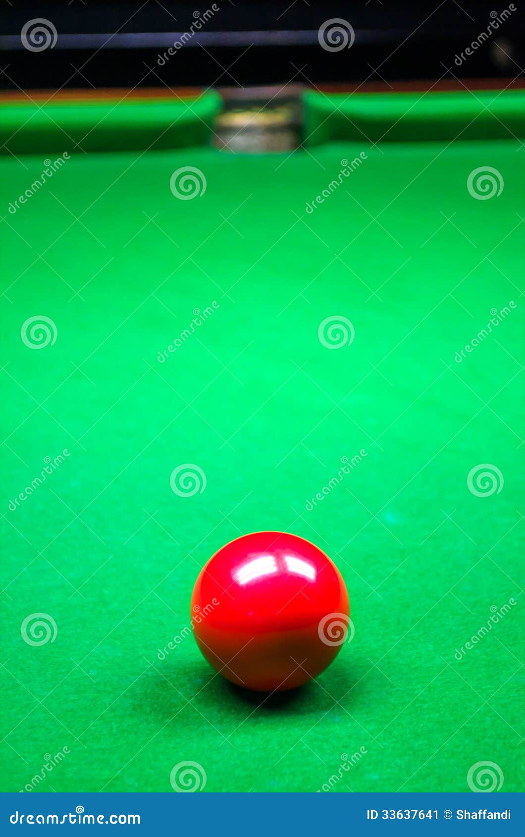 Red billiard ball stock image. Image of colorful, felt - 33637641
