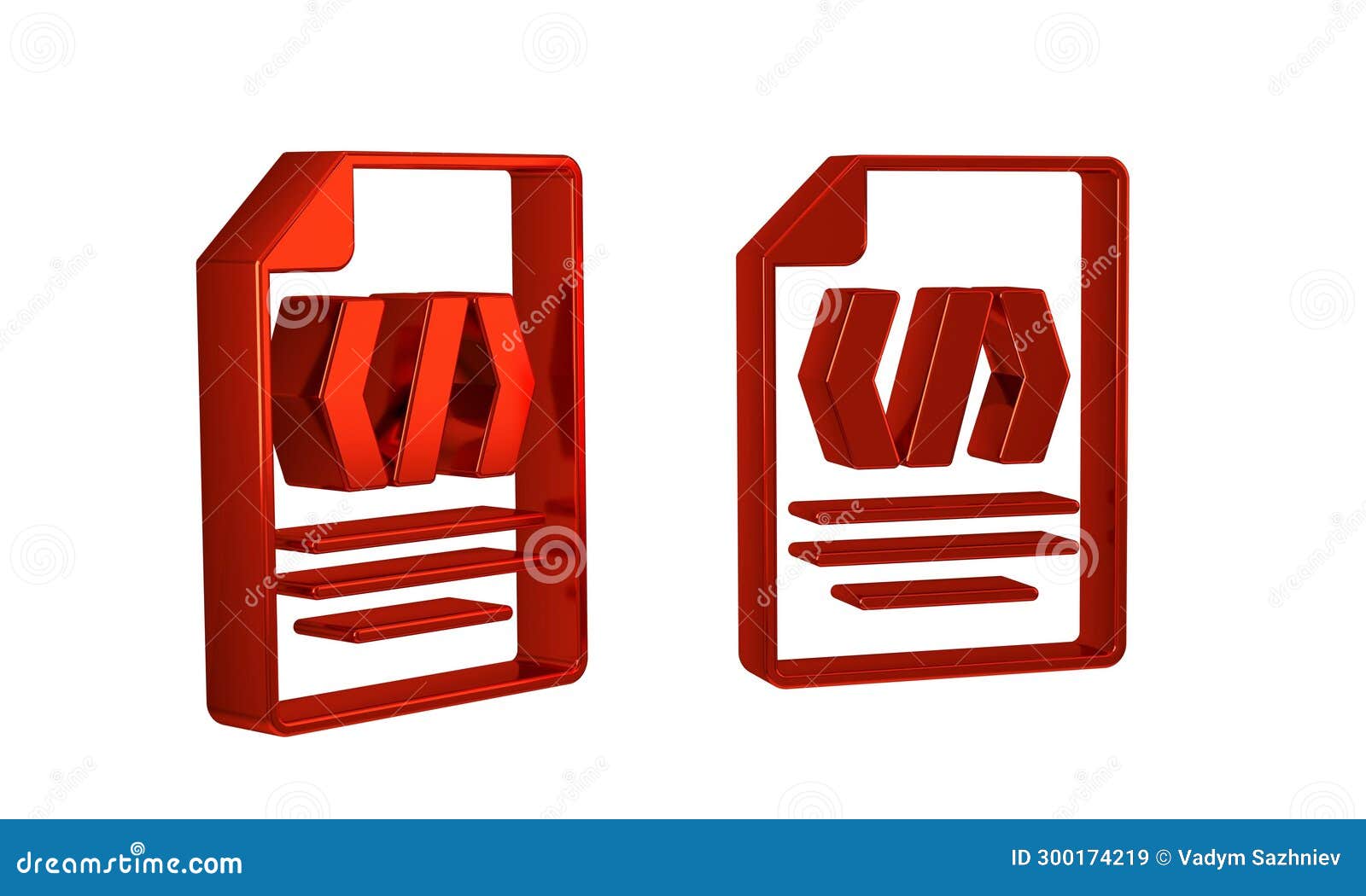 Red Binary Code Icon Isolated on Transparent Background. Stock ...