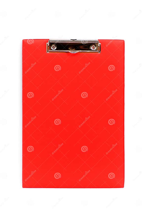 Red binder isolated stock image. Image of ideas, isolated - 6341045