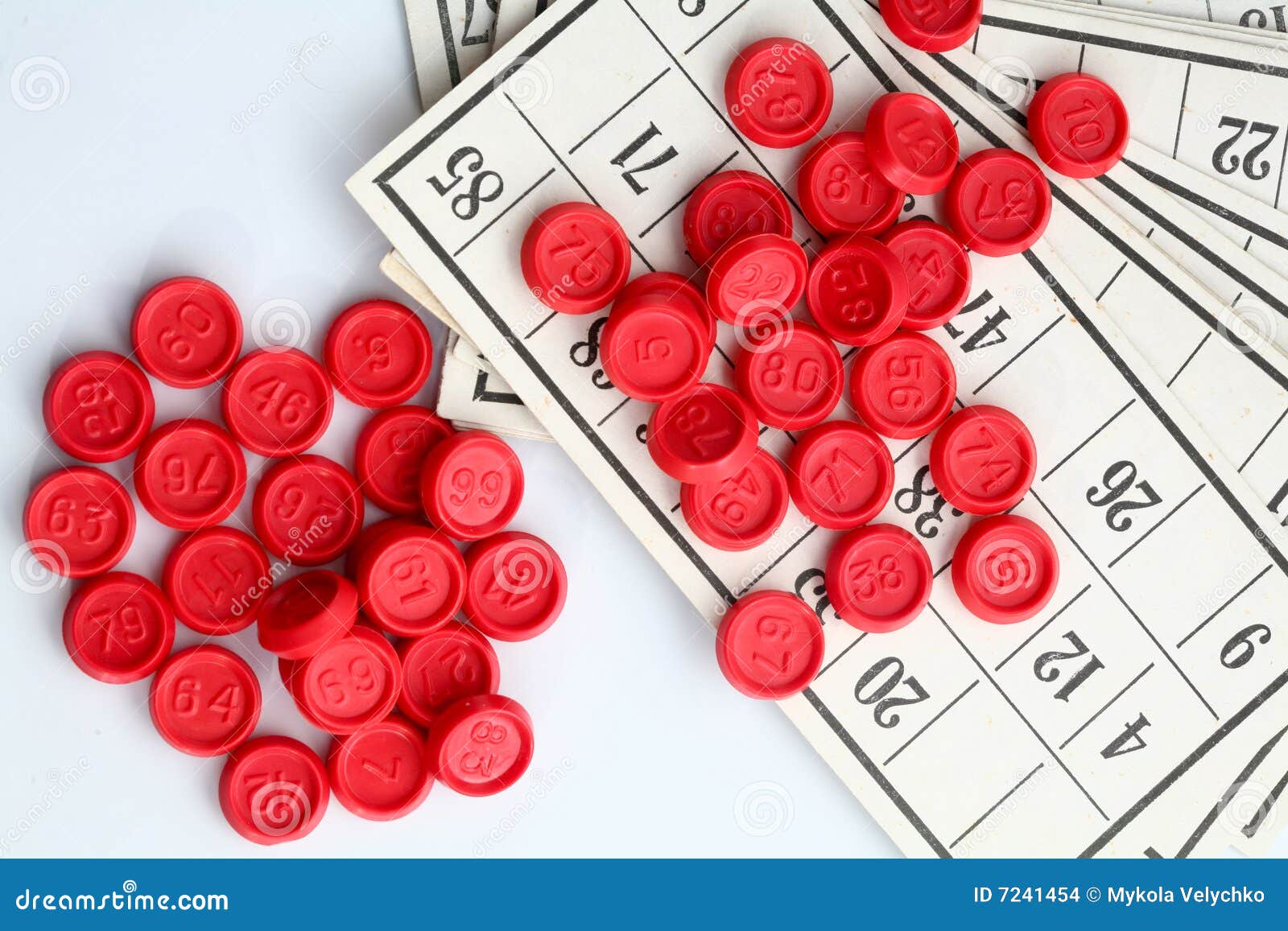 Red bingo game stock photo. Image of number, play, entertainment - 7241454