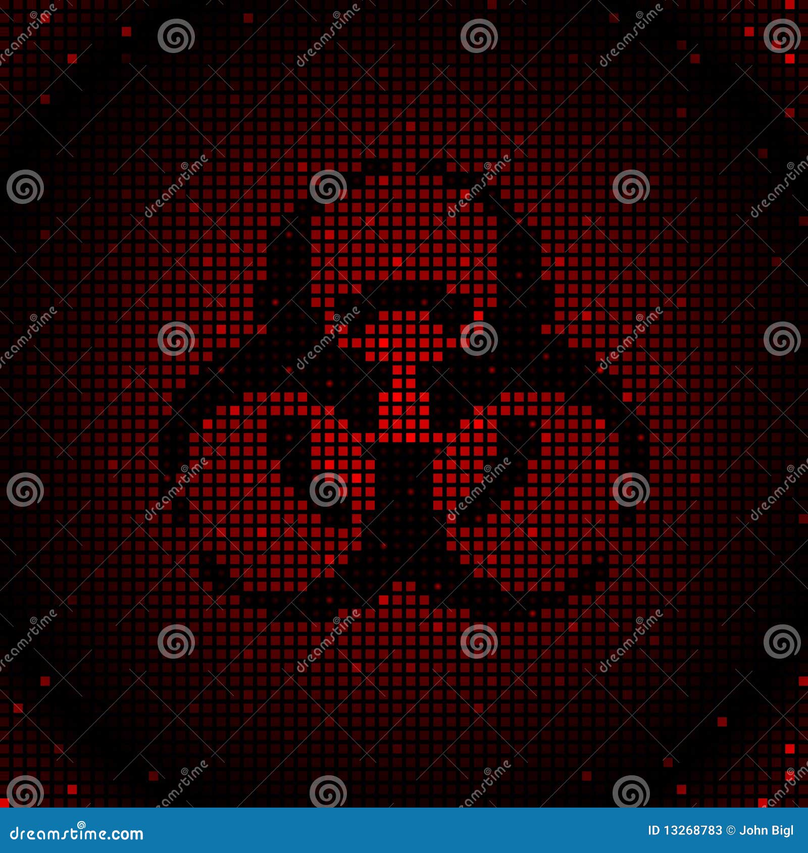 Red Biohazard Wallpaper