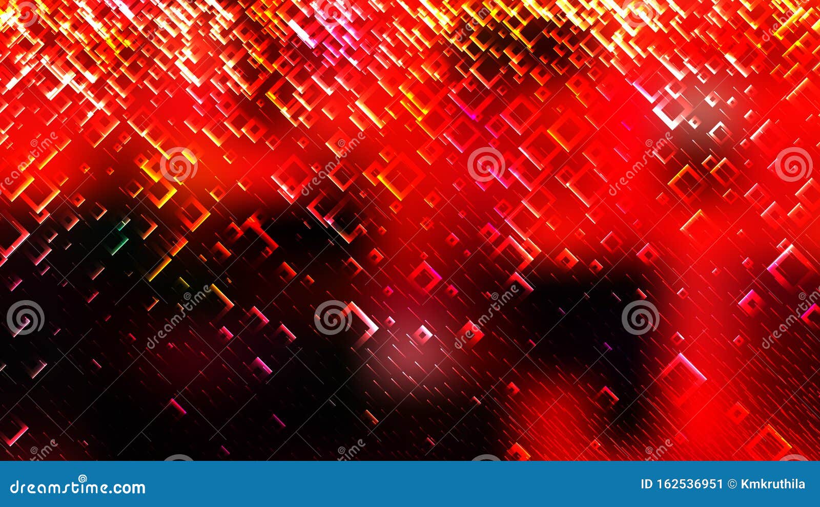 Red and Black Abstract Modern Square Background Stock Vector ...