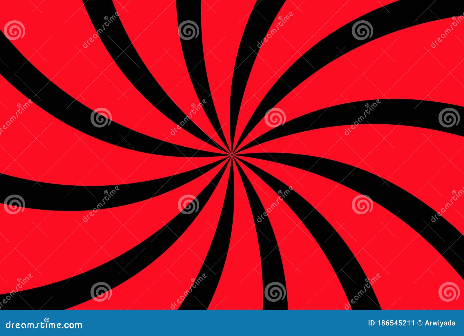Red and Black Background with Rays Twists Abstract Background Stock ...