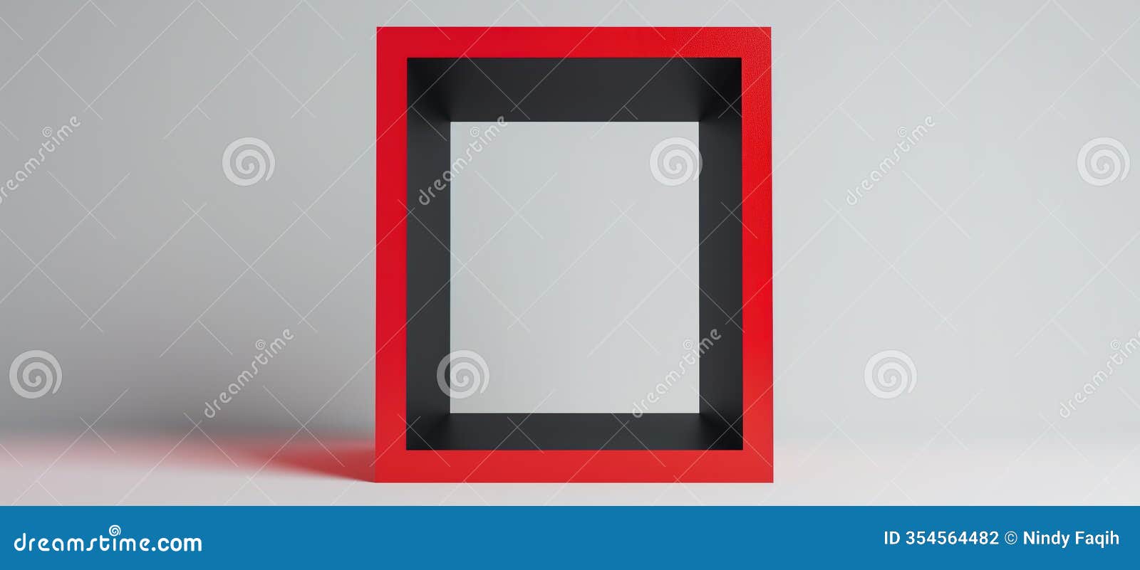 Red Black Box Frame Background, Splash Stock Illustration ...