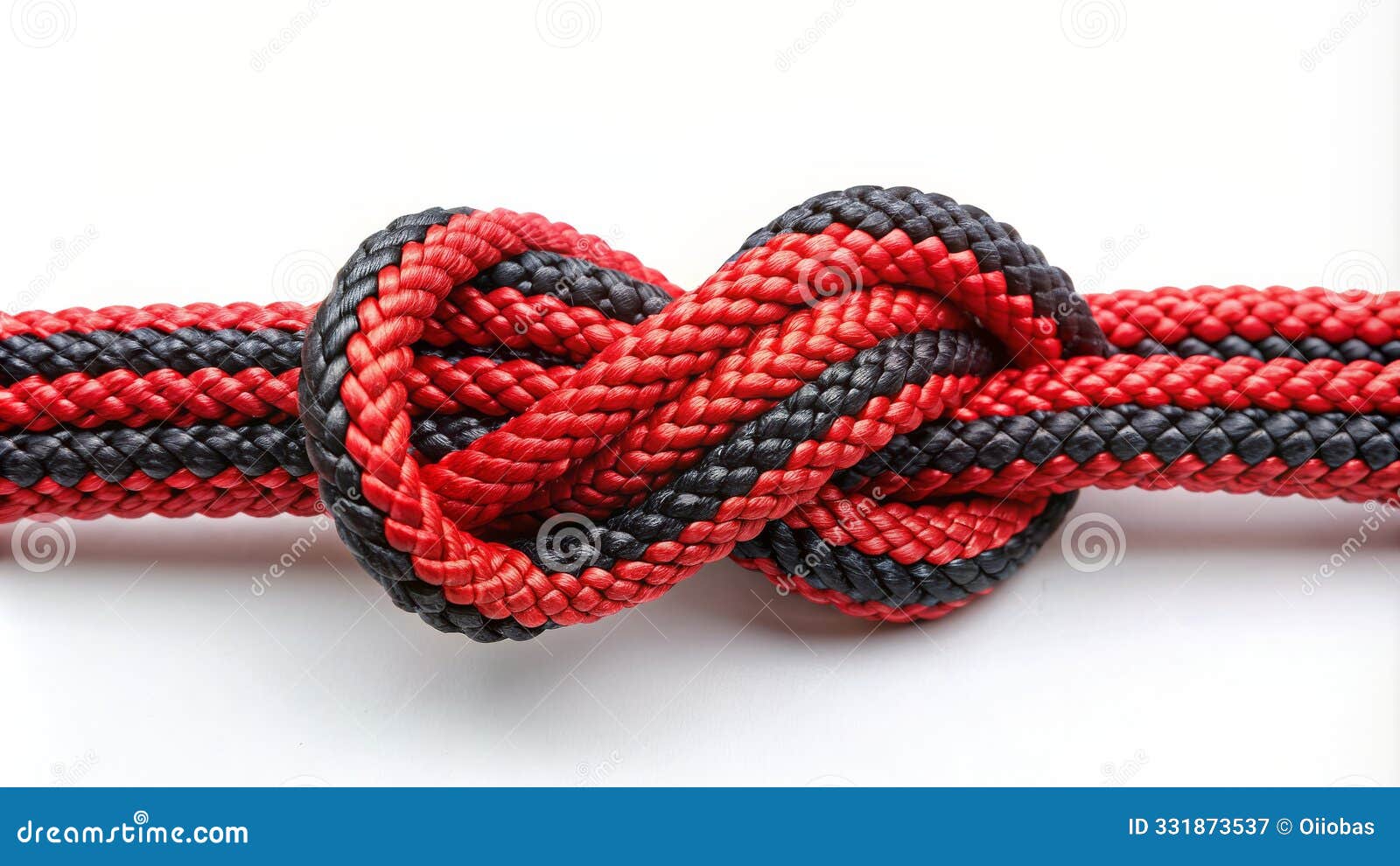 Red and Black Braided Rope Knot, Nautical , Rope, Knot, Braided Stock ...