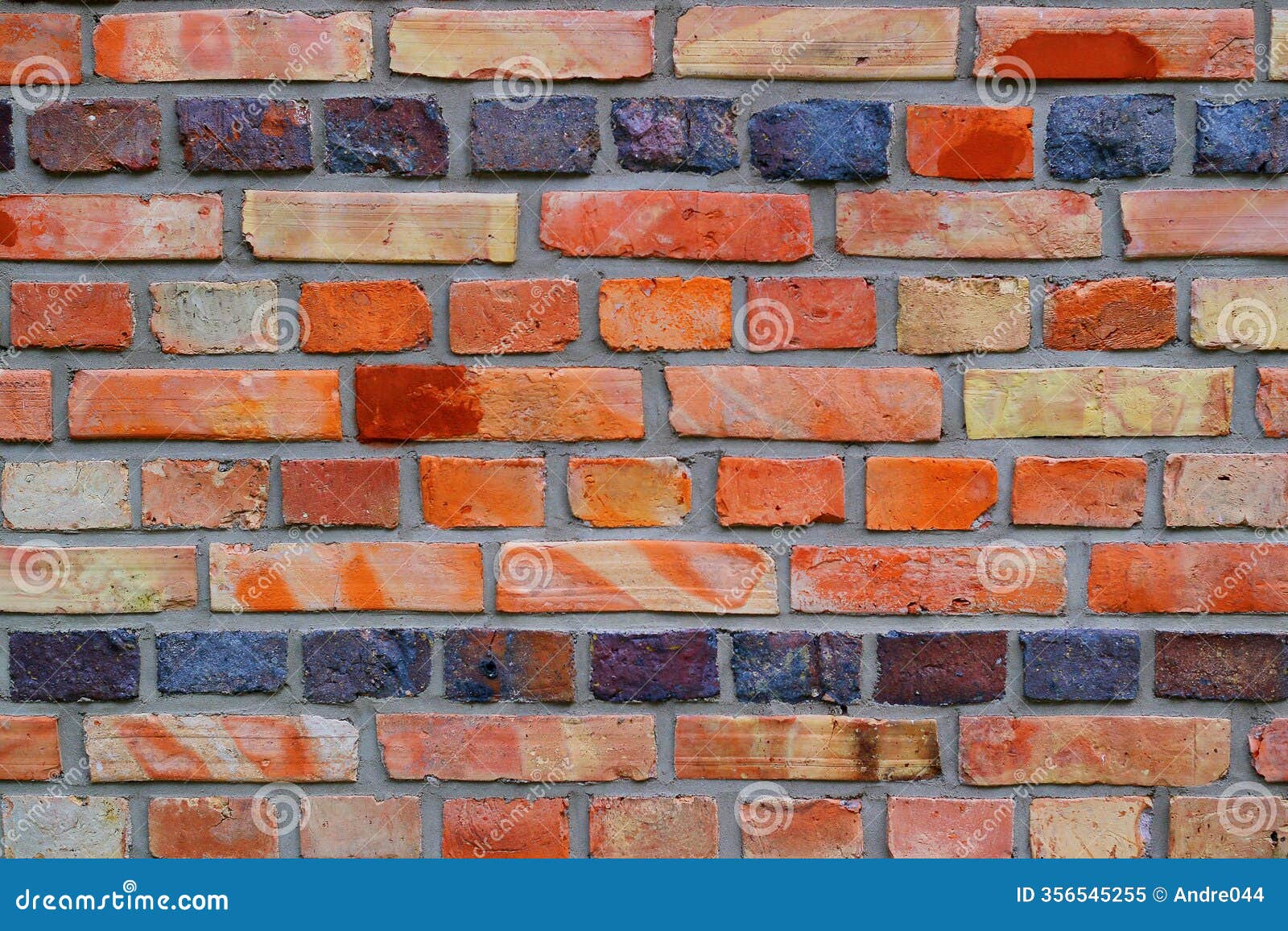 Red and Black Brick Wall. Brick Wall Texture Stock Image - Image of ...