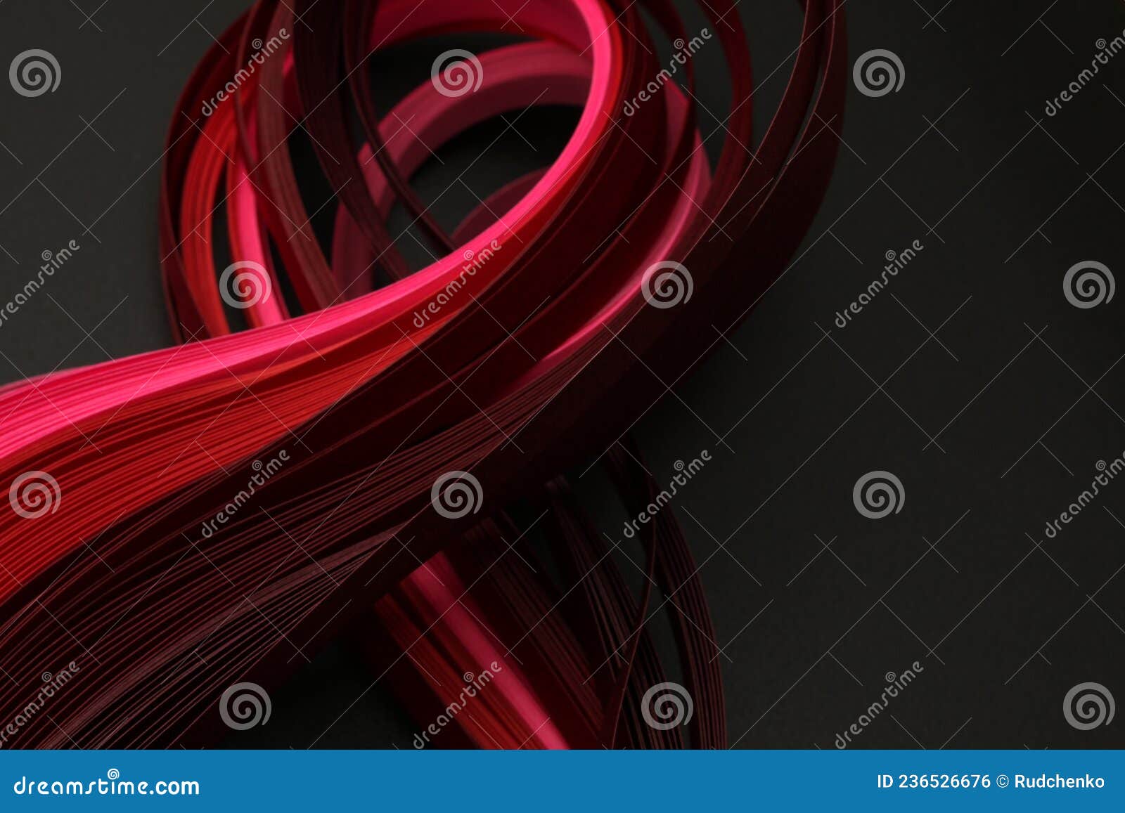 Red and Black Color Strip Wave Paper. Abstract Texture Background Stock ...