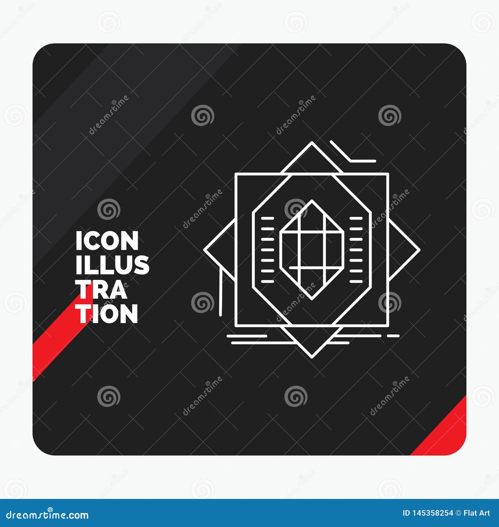 Red and Black Creative Presentation Background for Abstract, Core ...