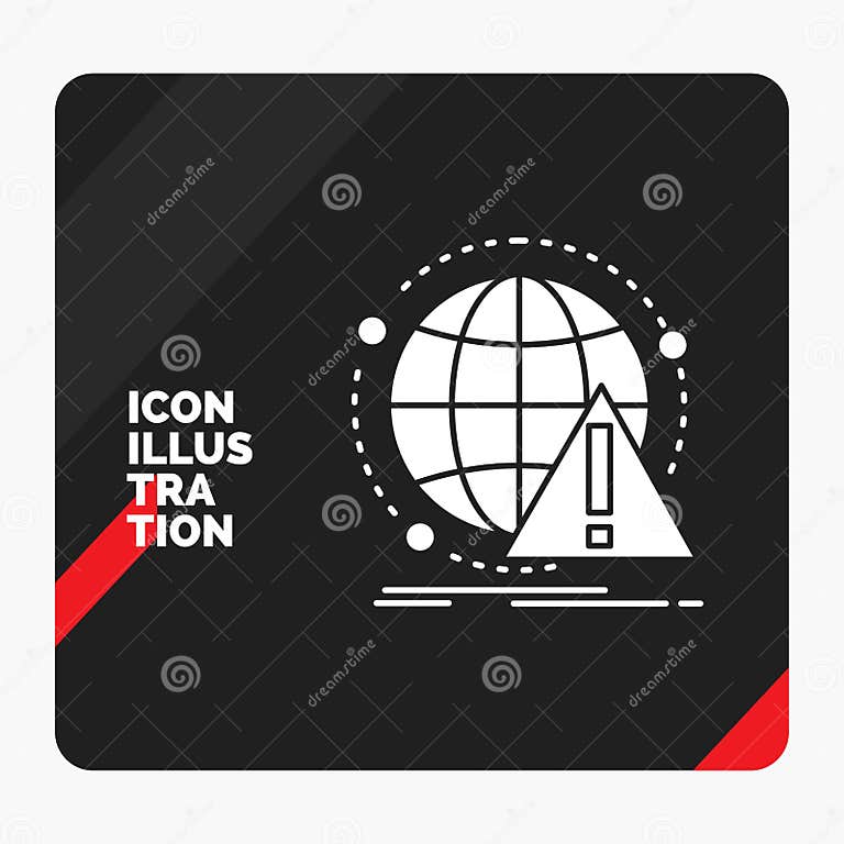 Red and Black Creative Presentation Background for Alert, Antivirus ...