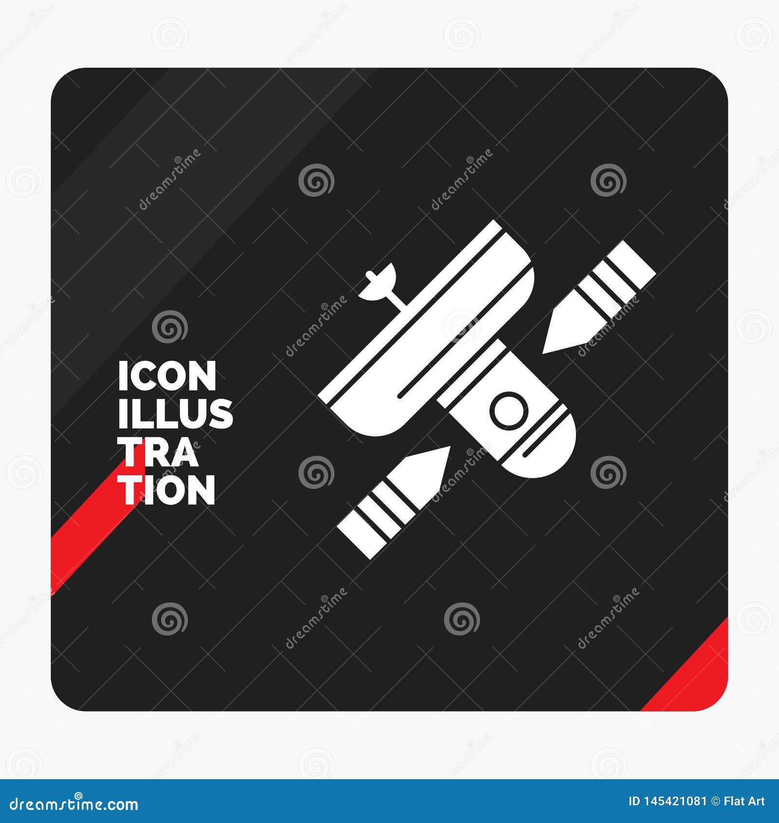 Red and Black Creative Presentation Background for Broadcast ...