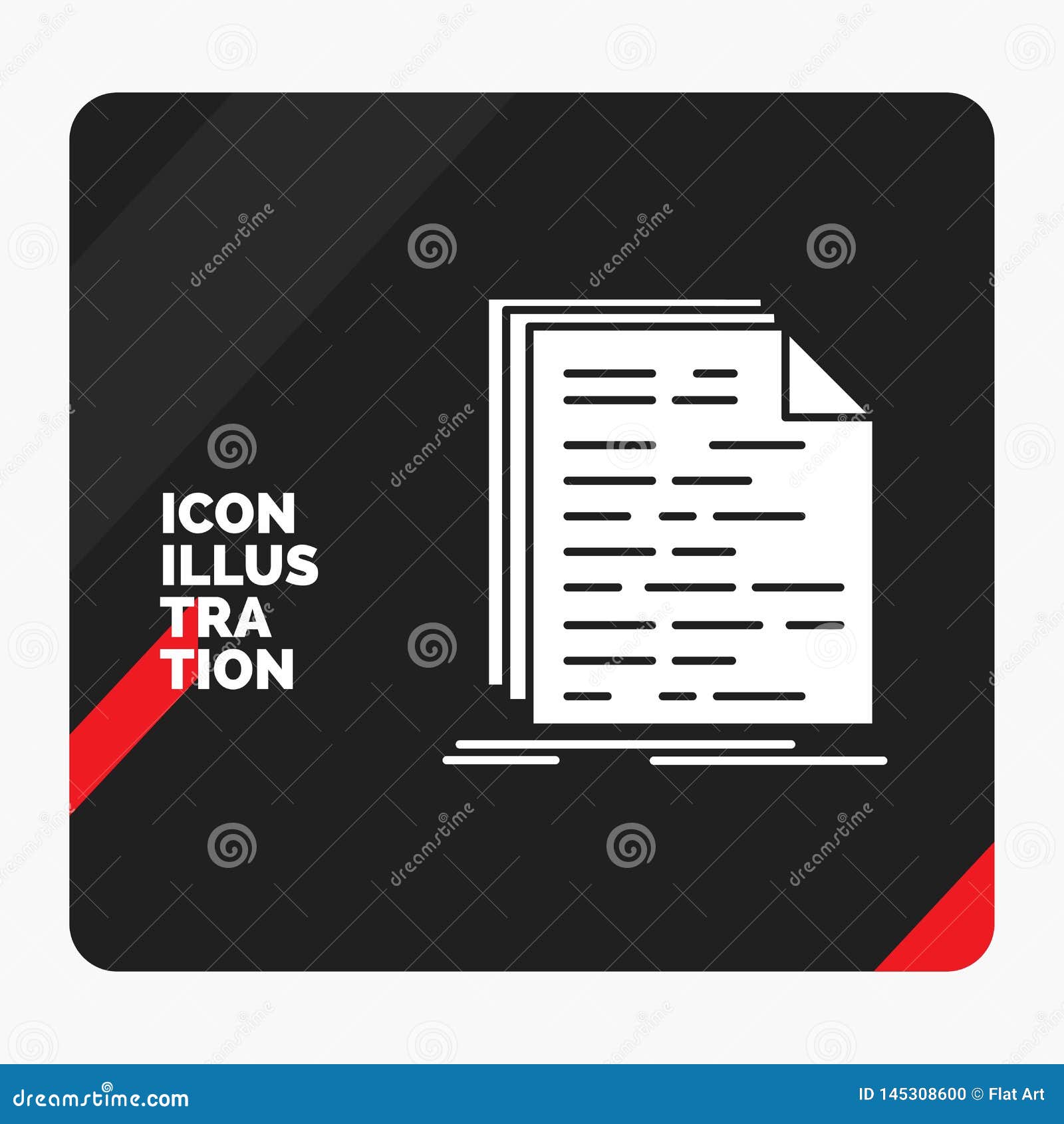 Red and Black Creative Presentation Background for Code, Coding, Doc, Programming, Script Glyph ...