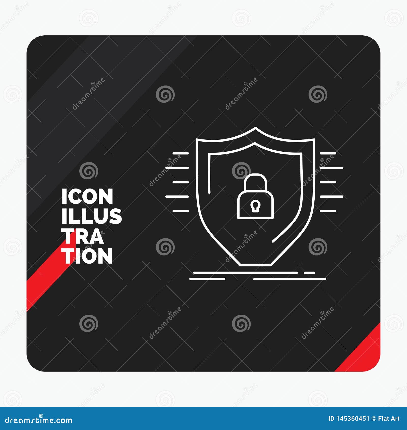 Red and Black Creative Presentation Background for Defence, Firewall ...