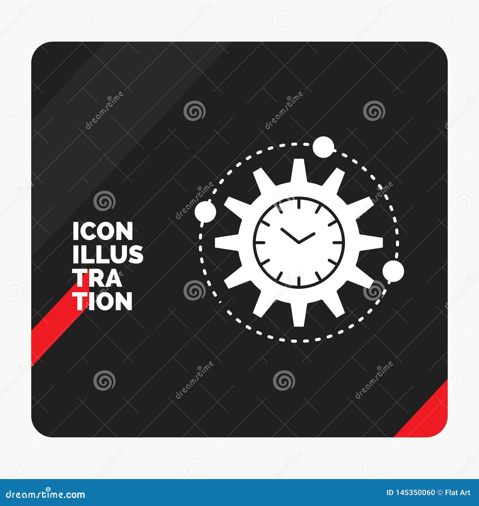 Red and Black Creative Presentation Background for Efficiency ...