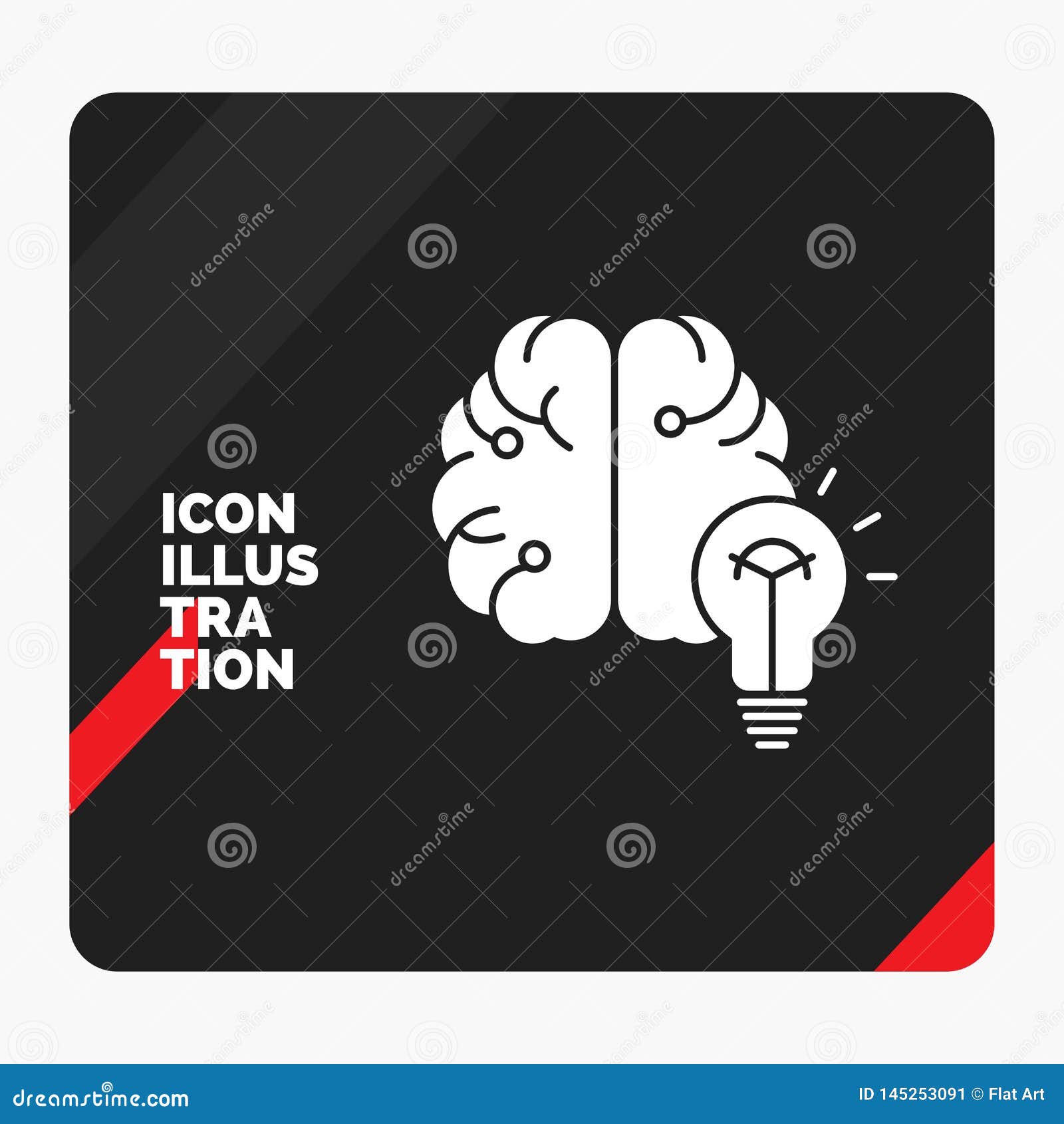 Red and Black Creative Presentation Background for Idea, Business ...