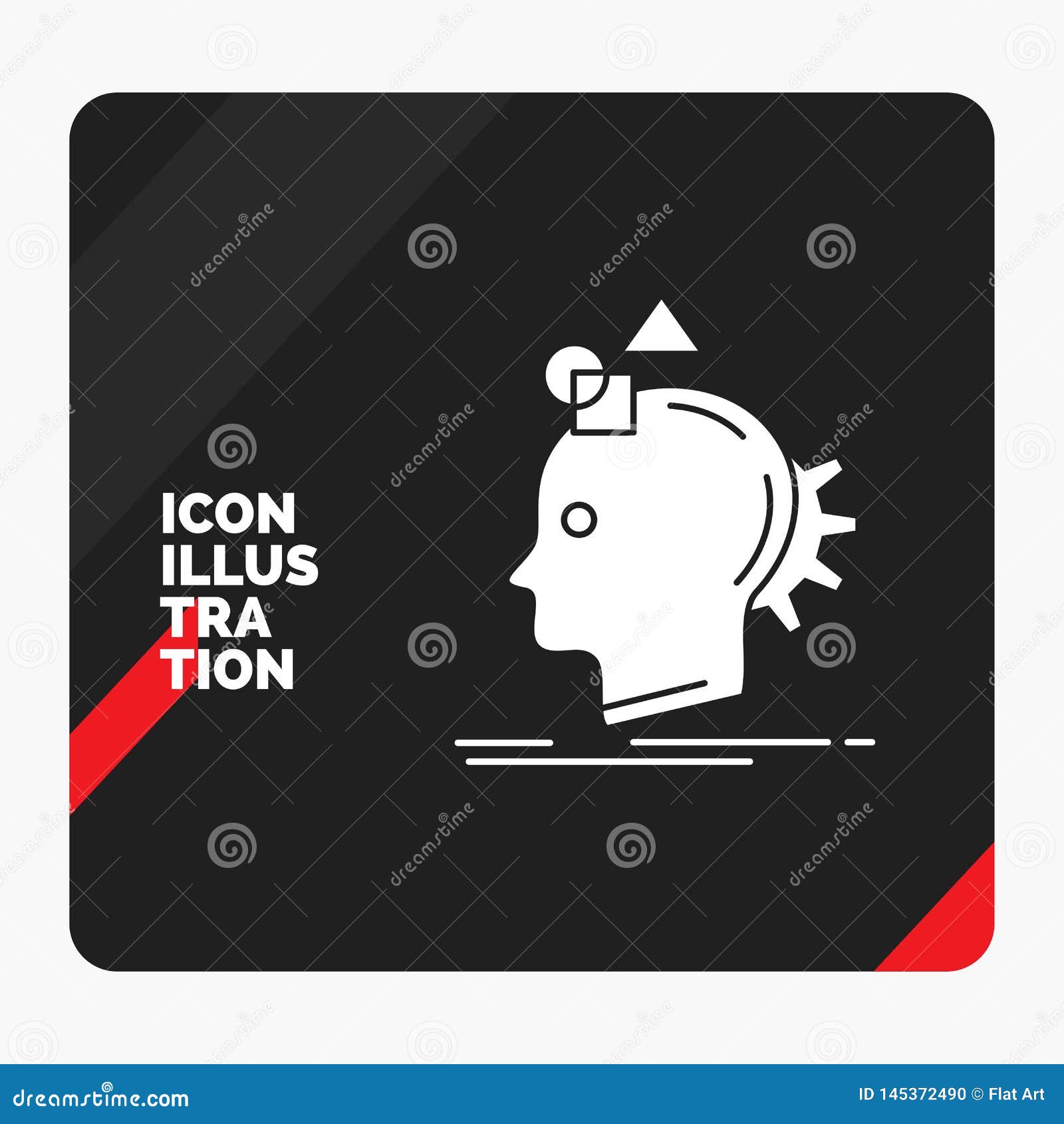 Red and Black Creative Presentation Background for Imagination ...