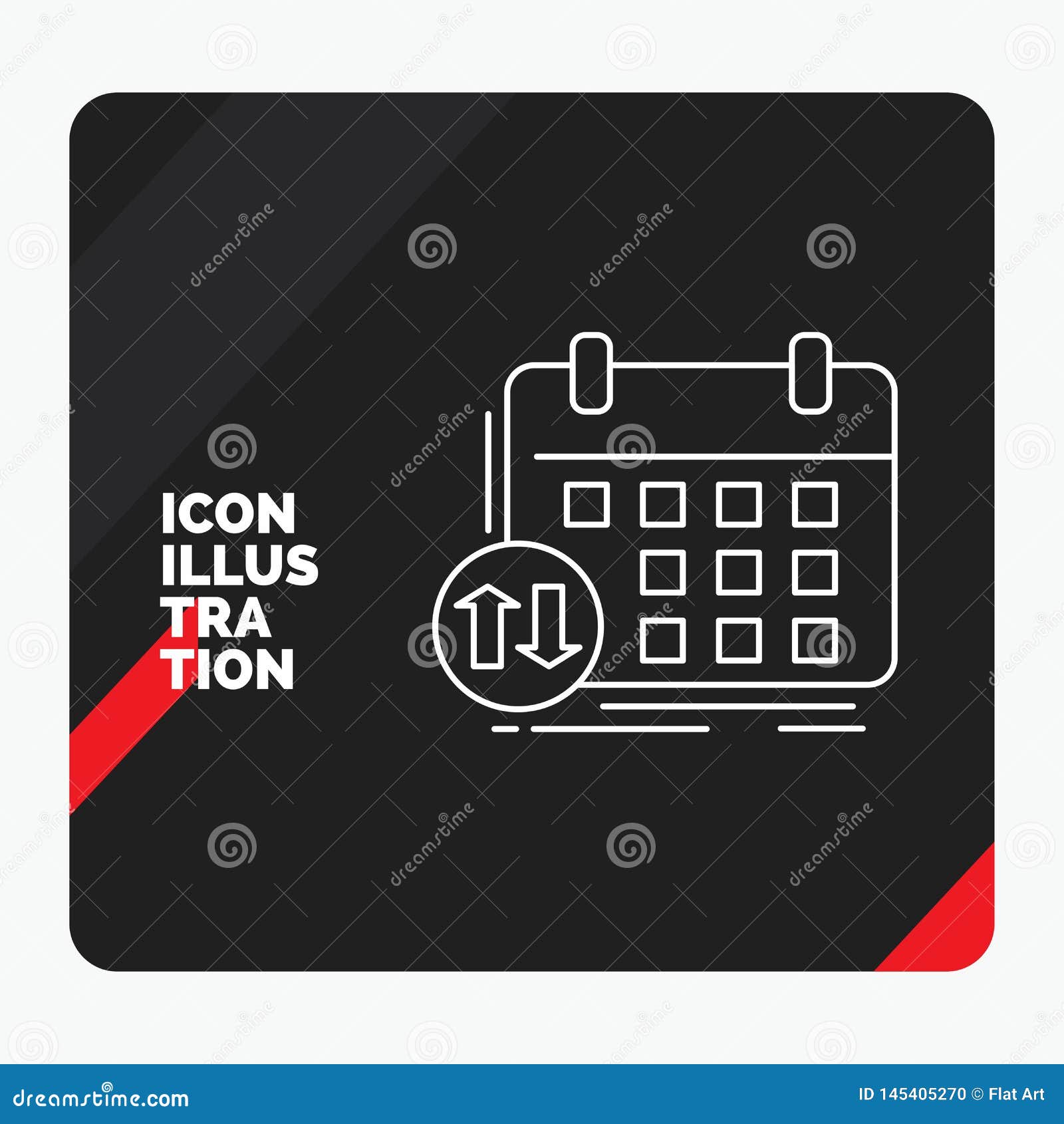 Red and Black Creative Presentation Background for Schedule, Classes ...