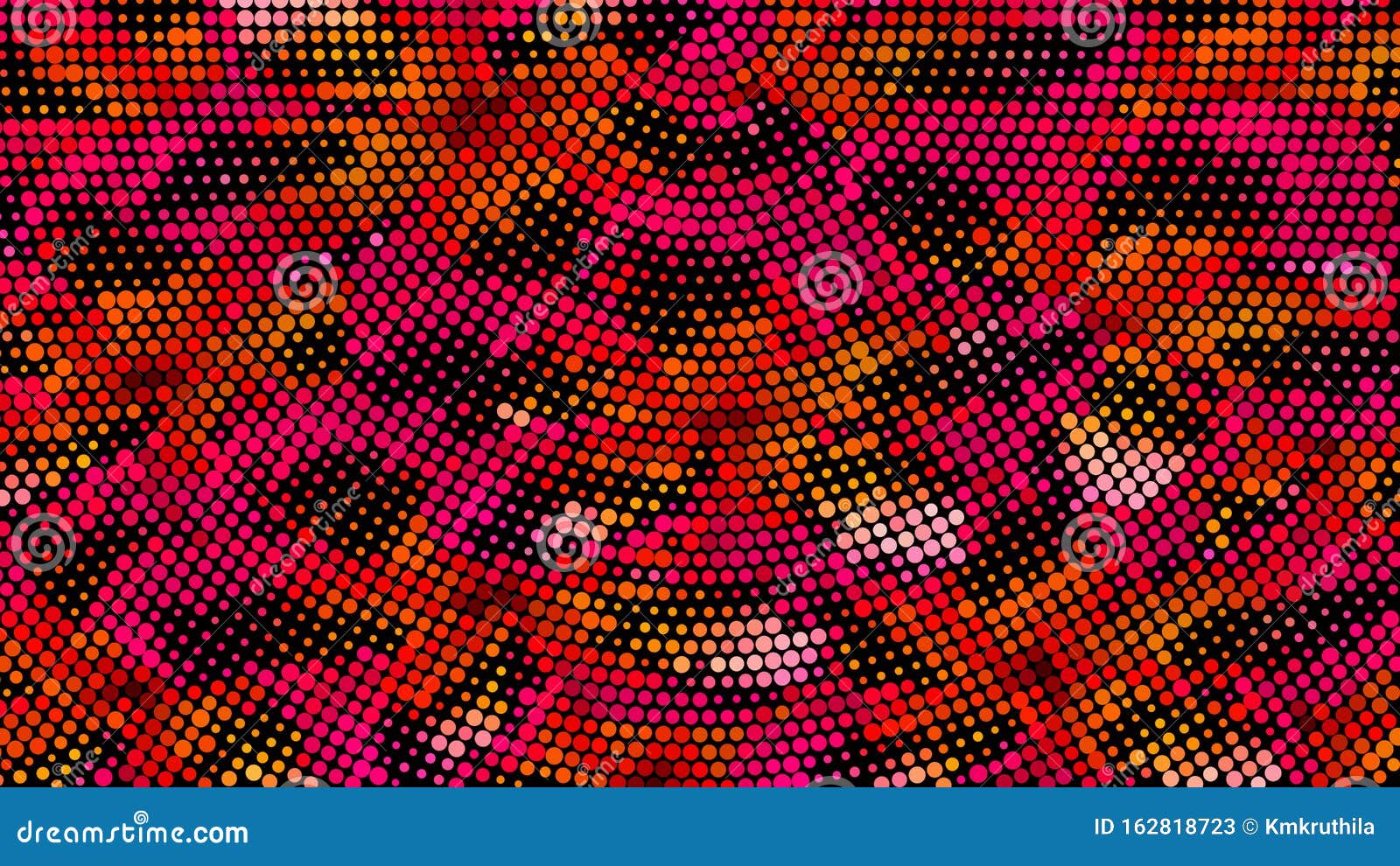 Red and Black Dot Pattern Background Stock Vector - Illustration of ...