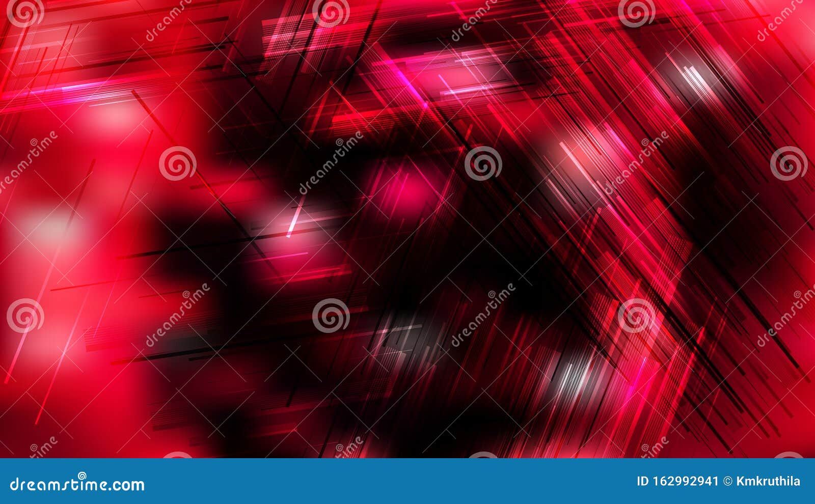 Red and Black Dynamic Irregular Lines Background Stock Vector ...
