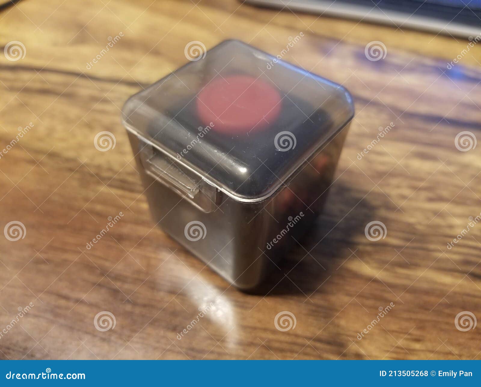 Red and Black Fidget Cube in a Case Stock Photo - Image of black, cube ...